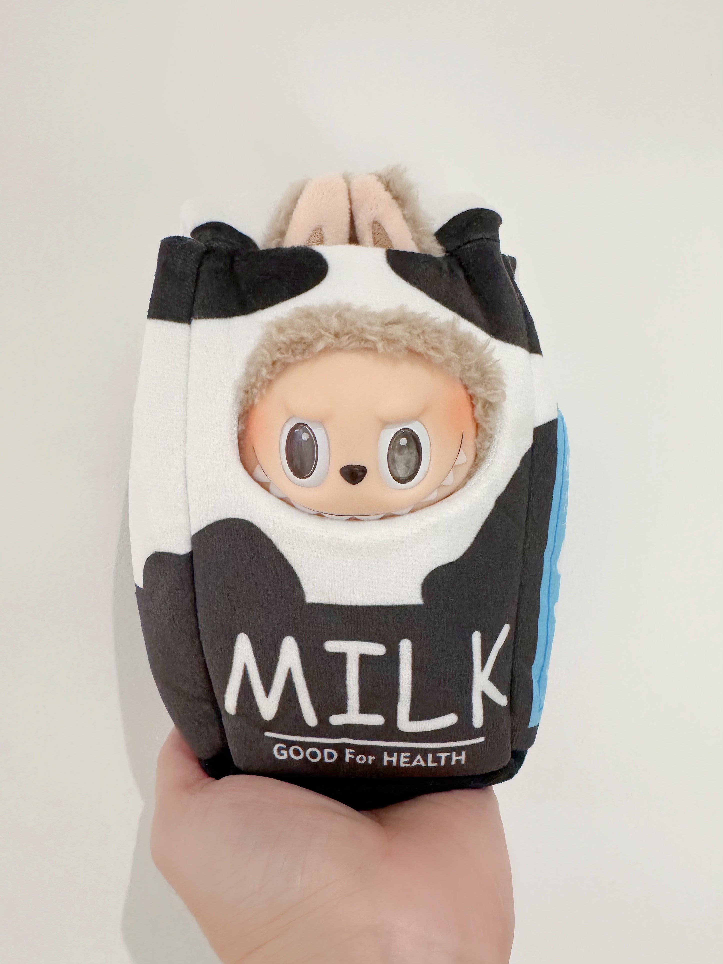 Labubu Milk Carton Costume - Cute, Cow-Print Cosplay for Collectors ...